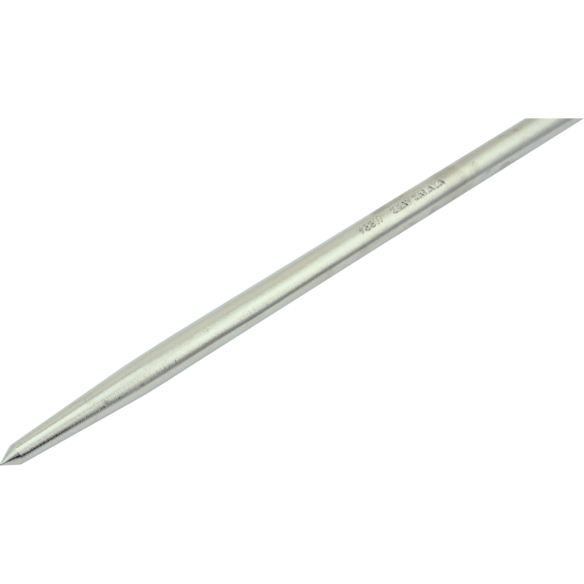 Rolling Head Pry Bars, Round Shank with Polished Point, Nickel Plate F ...