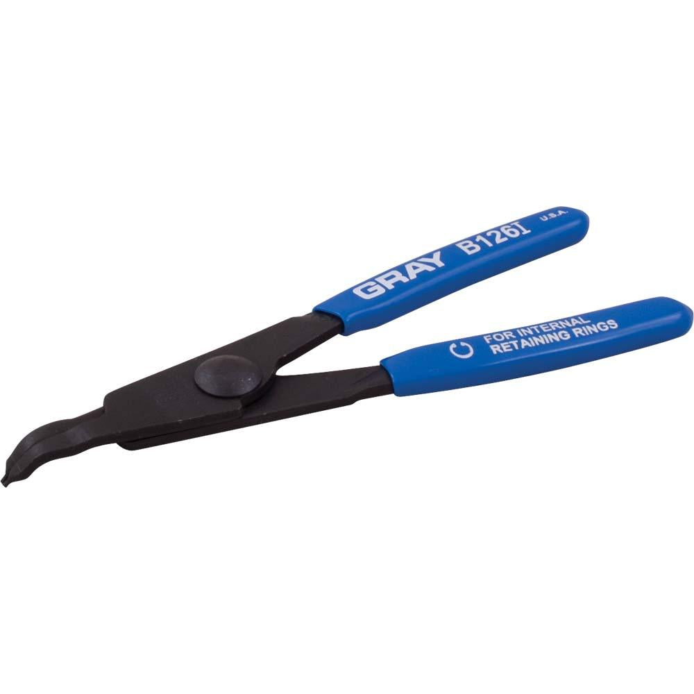 Fixed Tip Industrial Snap Ring Pliers (Internal Type) with Vinyl Grips ...