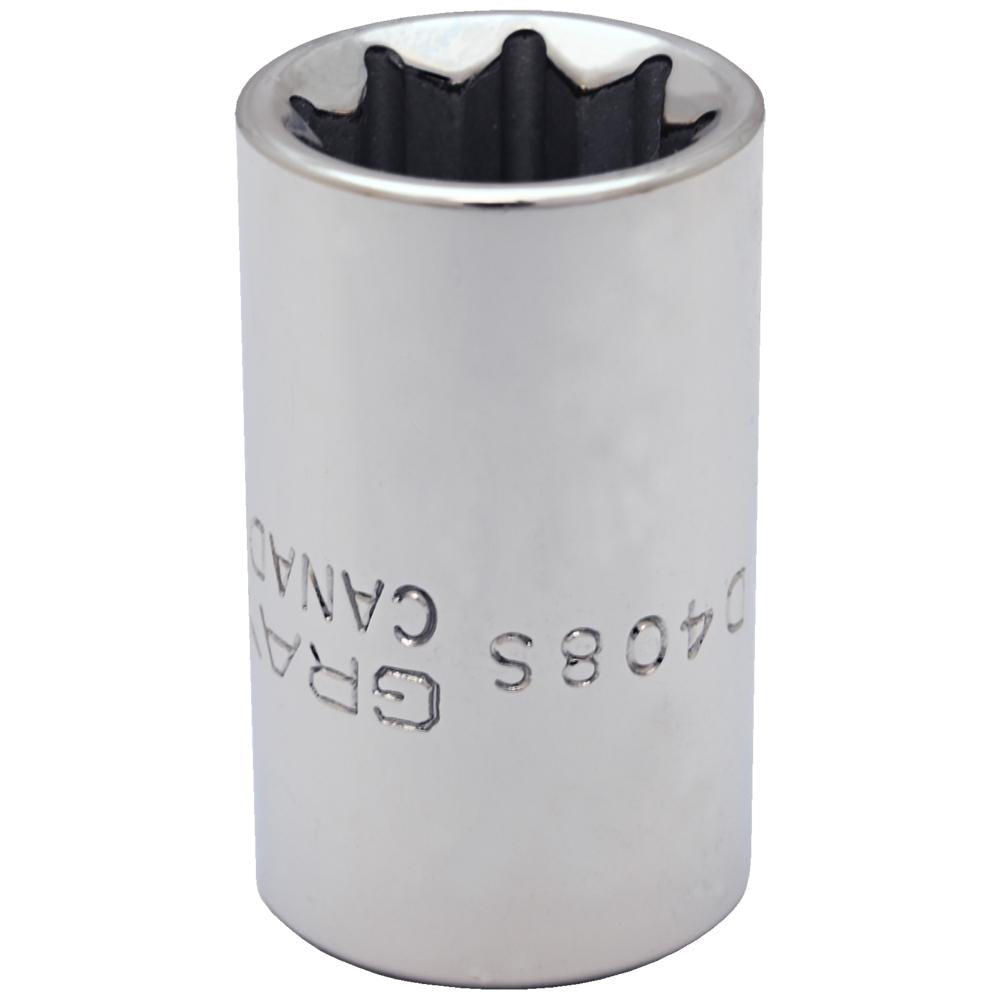 1/2" Drive Double Square Sockets - Standard Length – Gray Tools Online ...