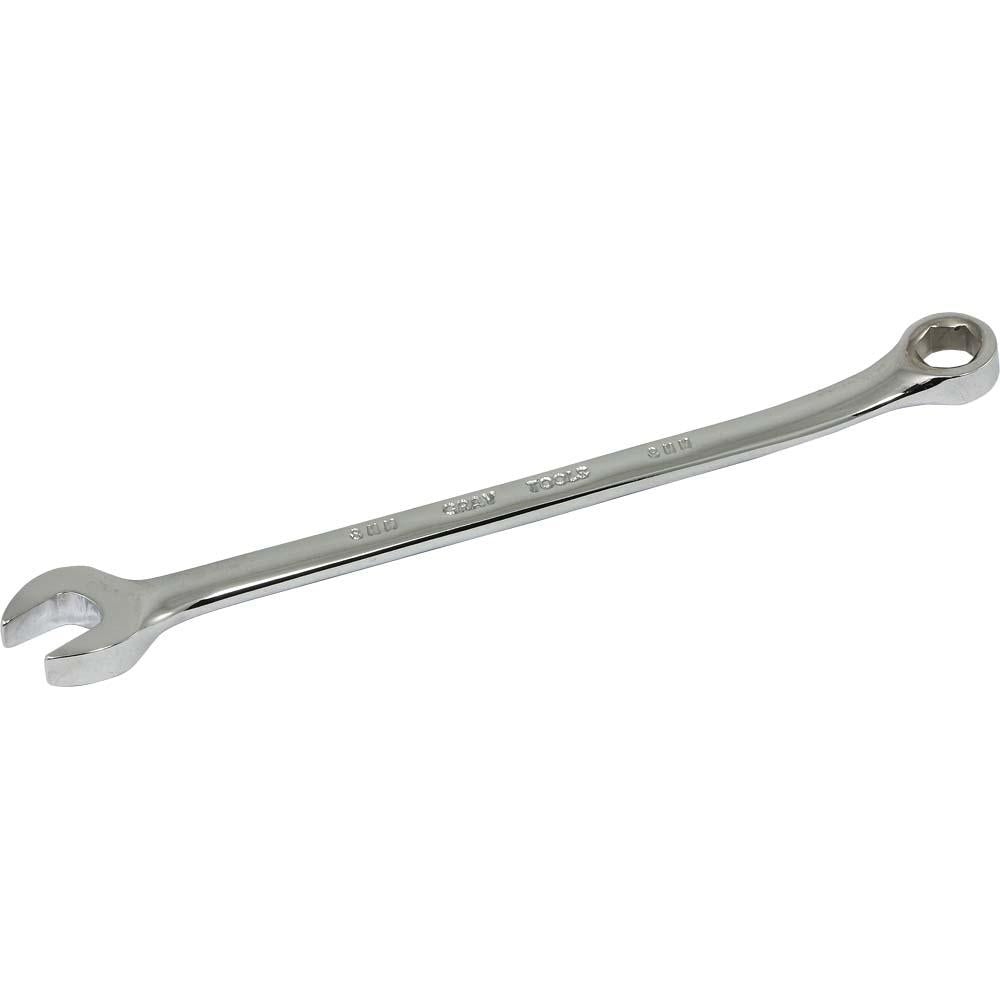 6 Point Metric Combination Wrenches - 15° Offset - Mirror Chrome Finis ...