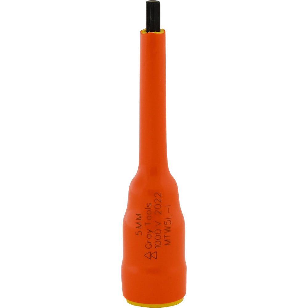 3/8" Drive Metric Insulated Hex Head Sockets - Extra Long – Gray Tools ...