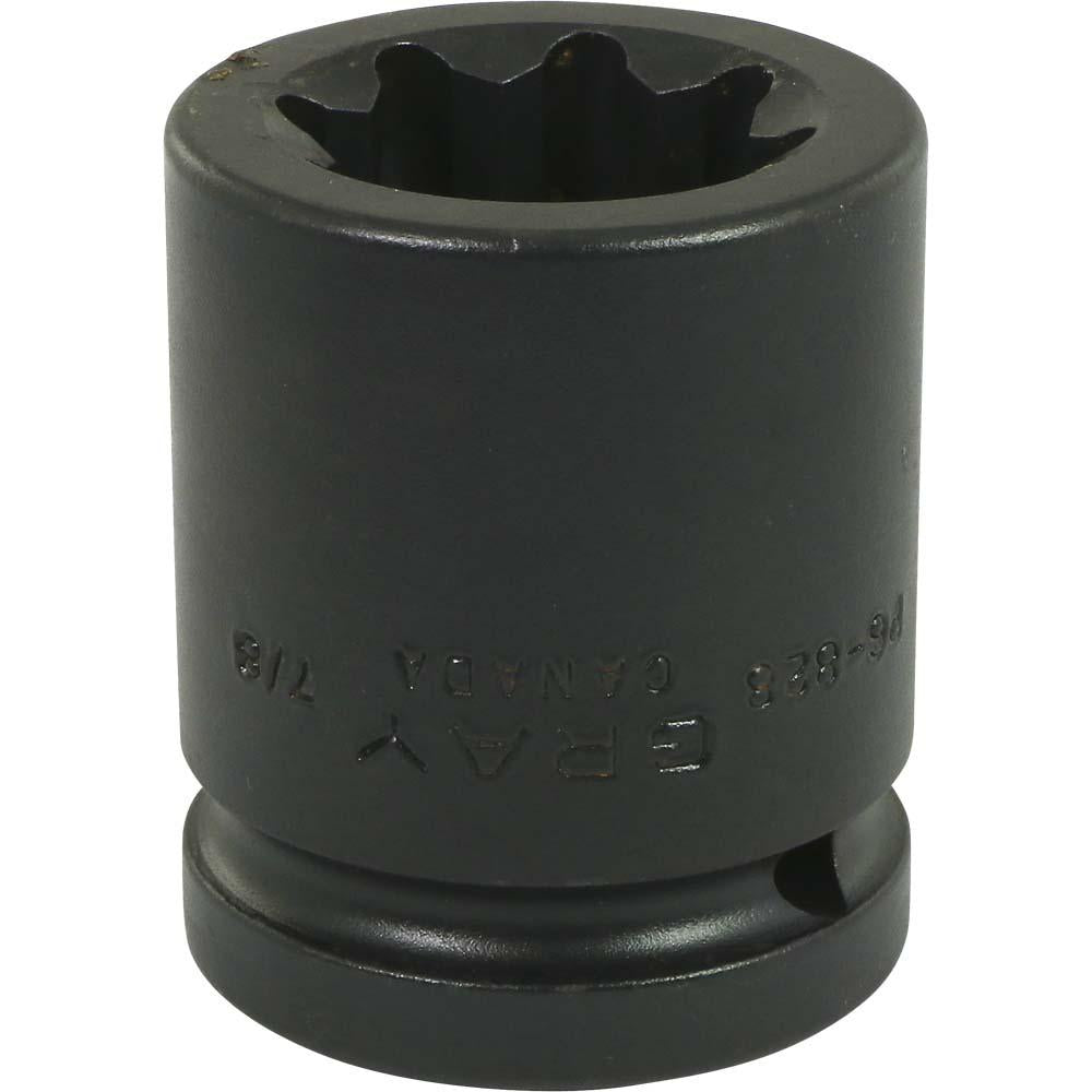 3/4" Drive 8 Point Standard Length Sockets - Impact Industrial Finish ...