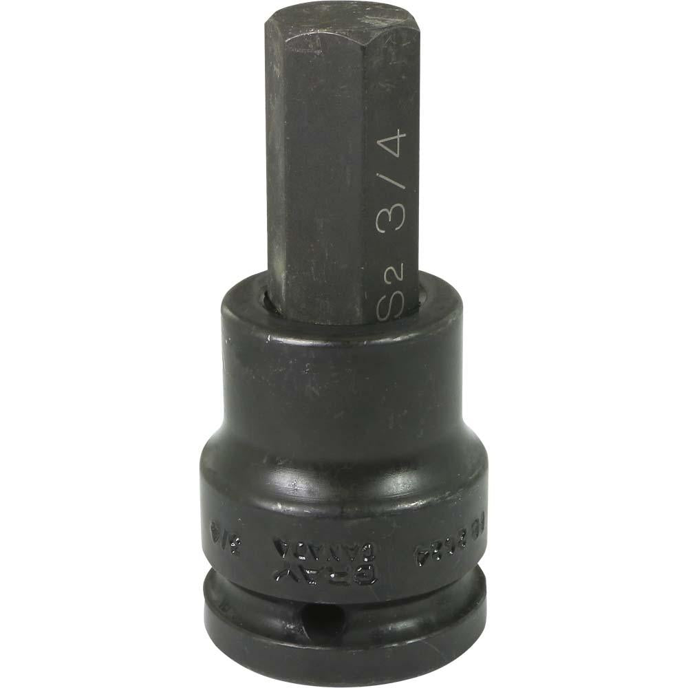 3/4" Drive Standard Length Hex Head Sockets - Impact Black Industrial ...